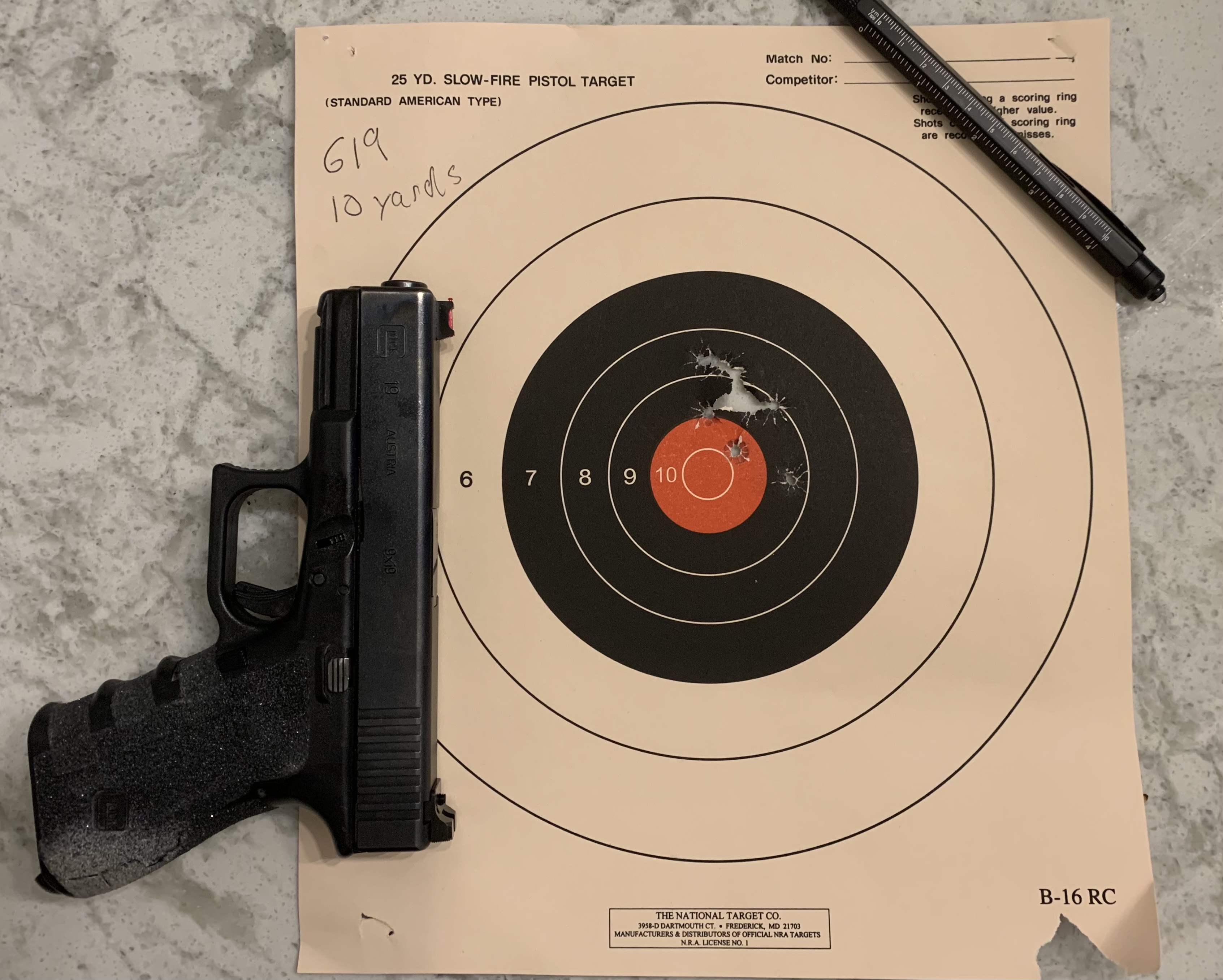 Point of Impact Between Ammo Weights and Brands – Reflex Handgun